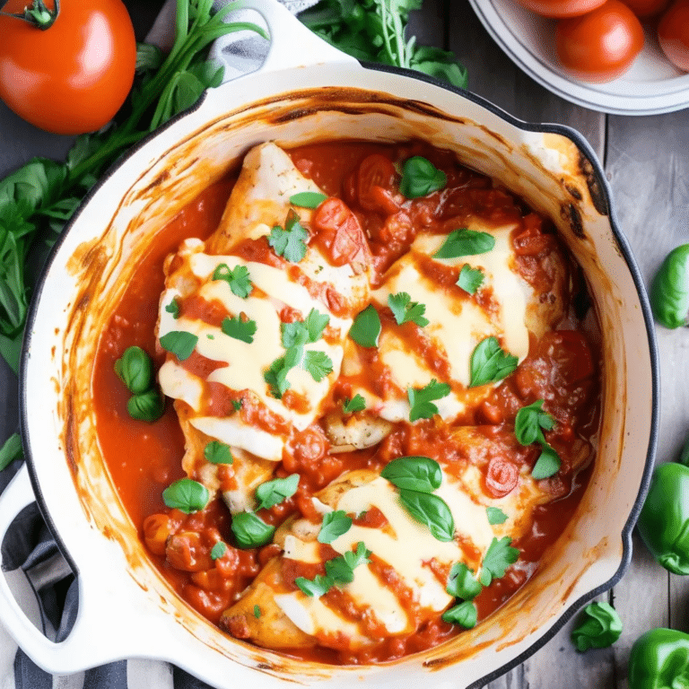 Cheesy Tomato Baked Chicken Breasts - MarketGrow.com