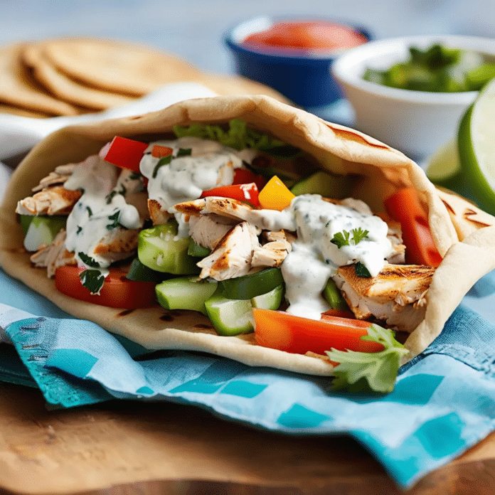 Chicken Pitas - MarketGrow.com