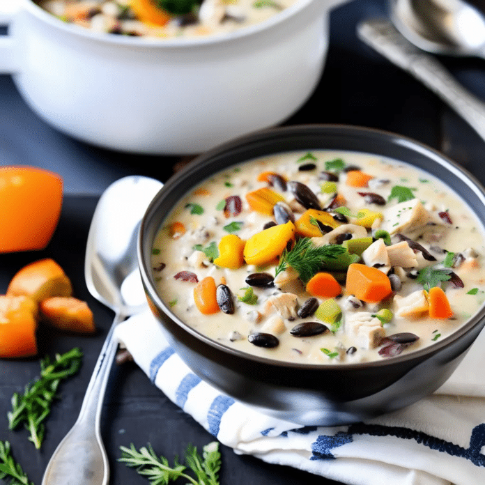 Chicken Wild Rice Chowder - MarketGrow.com