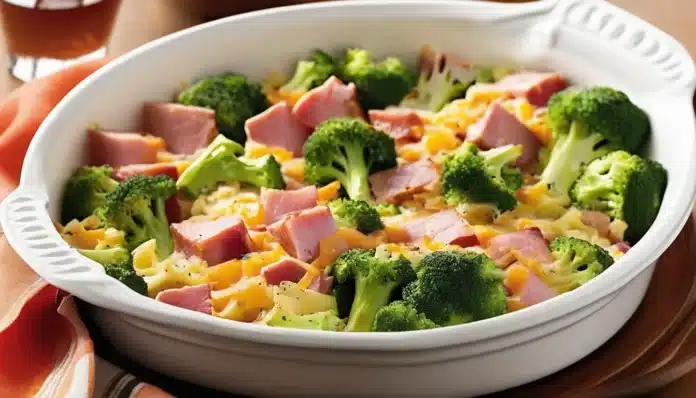 HAM BROCCOLI BAKE - MarketGrow.com