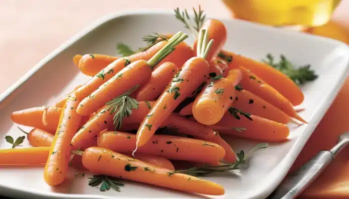 Herb-Buttered Baby Carrots - MarketGrow.com