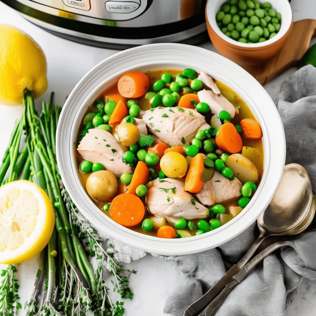 Instant Pot Spring-Thyme Chicken Stew - MarketGrow.com