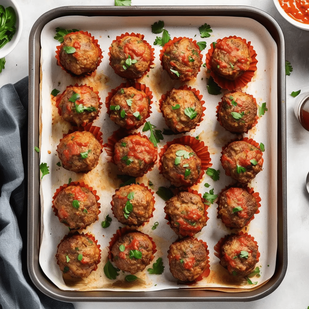 Muffin Pan Meatballs - MarketGrow.com