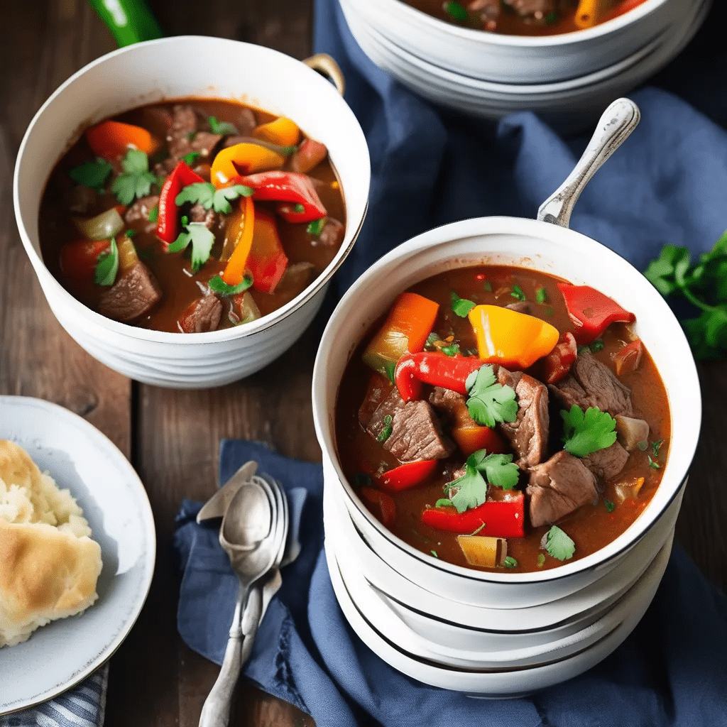 One-Pot Beef & Pepper Stew - MarketGrow.com