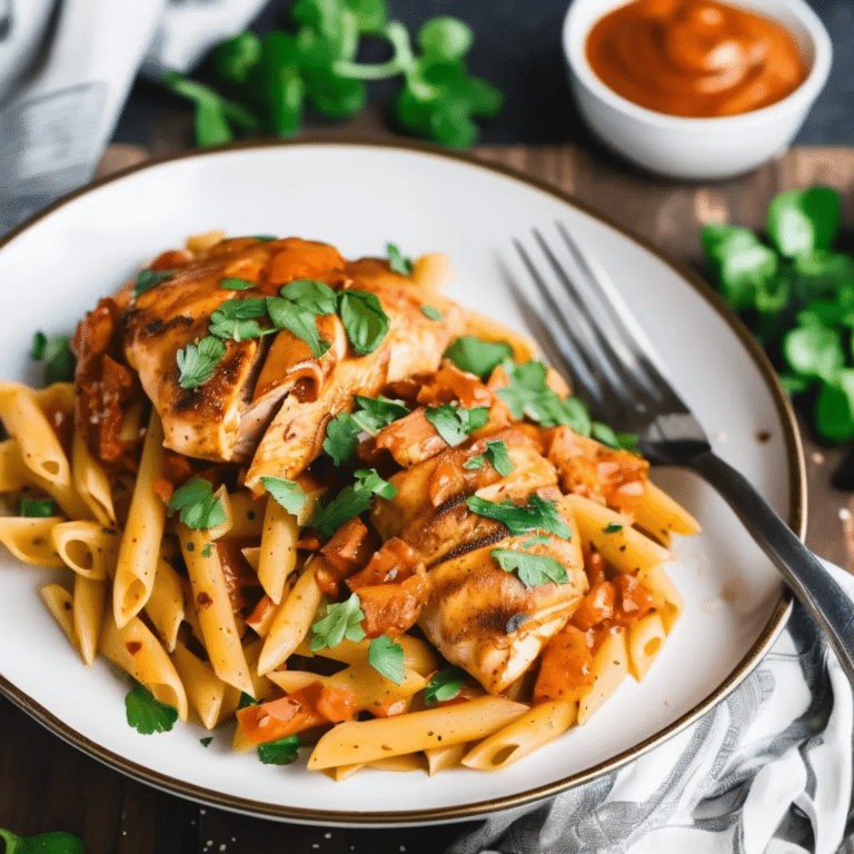 Paprika Chicken Pasta - MarketGrow.com