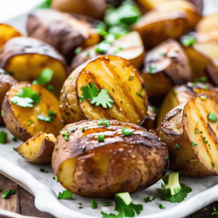 Roasted Cajun Potatoes - MarketGrow.com
