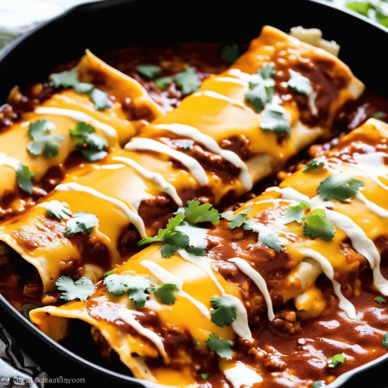 Simmered Turkey Enchiladas - MarketGrow.com