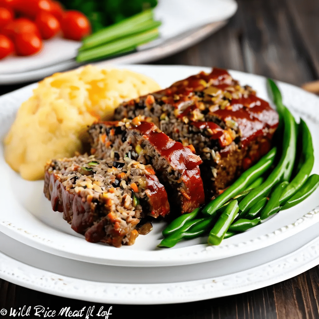 Wild Rice Meat Loaf - MarketGrow.com