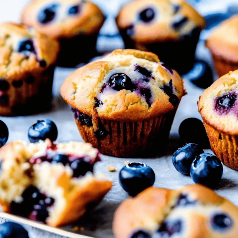 Jumbo Blueberry Muffins - MarketGrow.com