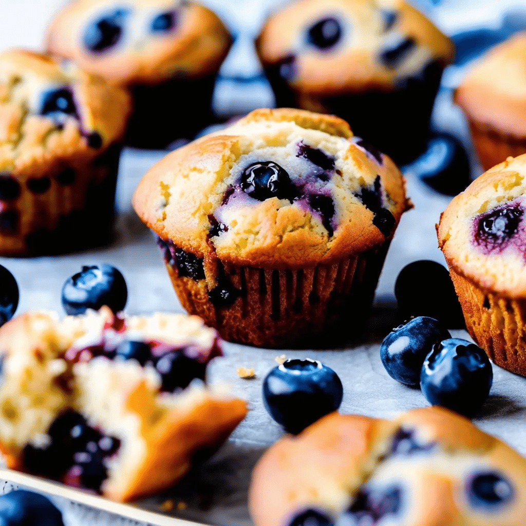 Jumbo Blueberry Muffins - MarketGrow.com