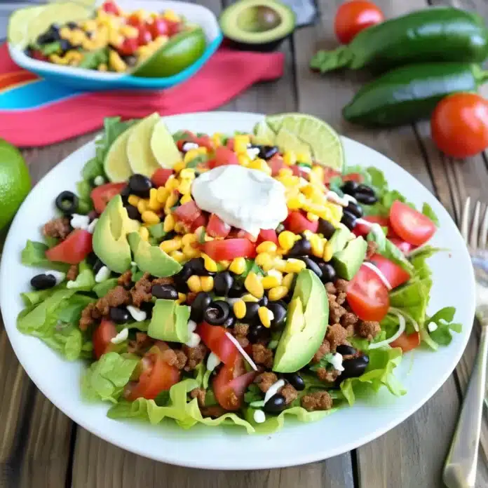 MEATLESS TACO SALAD - MarketGrow.com
