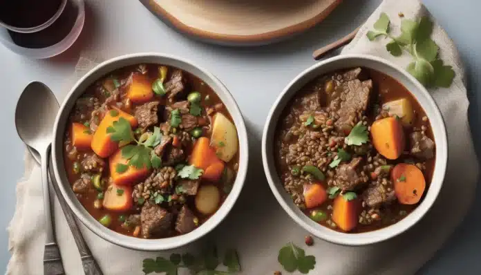ANCIENT GRAIN BEEF STEW - MarketGrow.com
