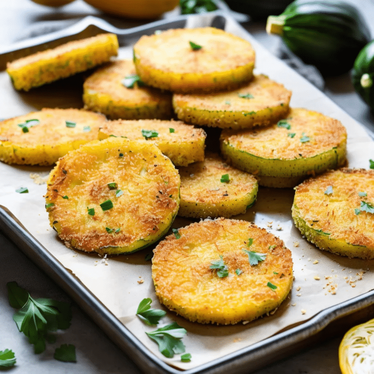 Baked Parmesan Breaded Squash - MarketGrow.com