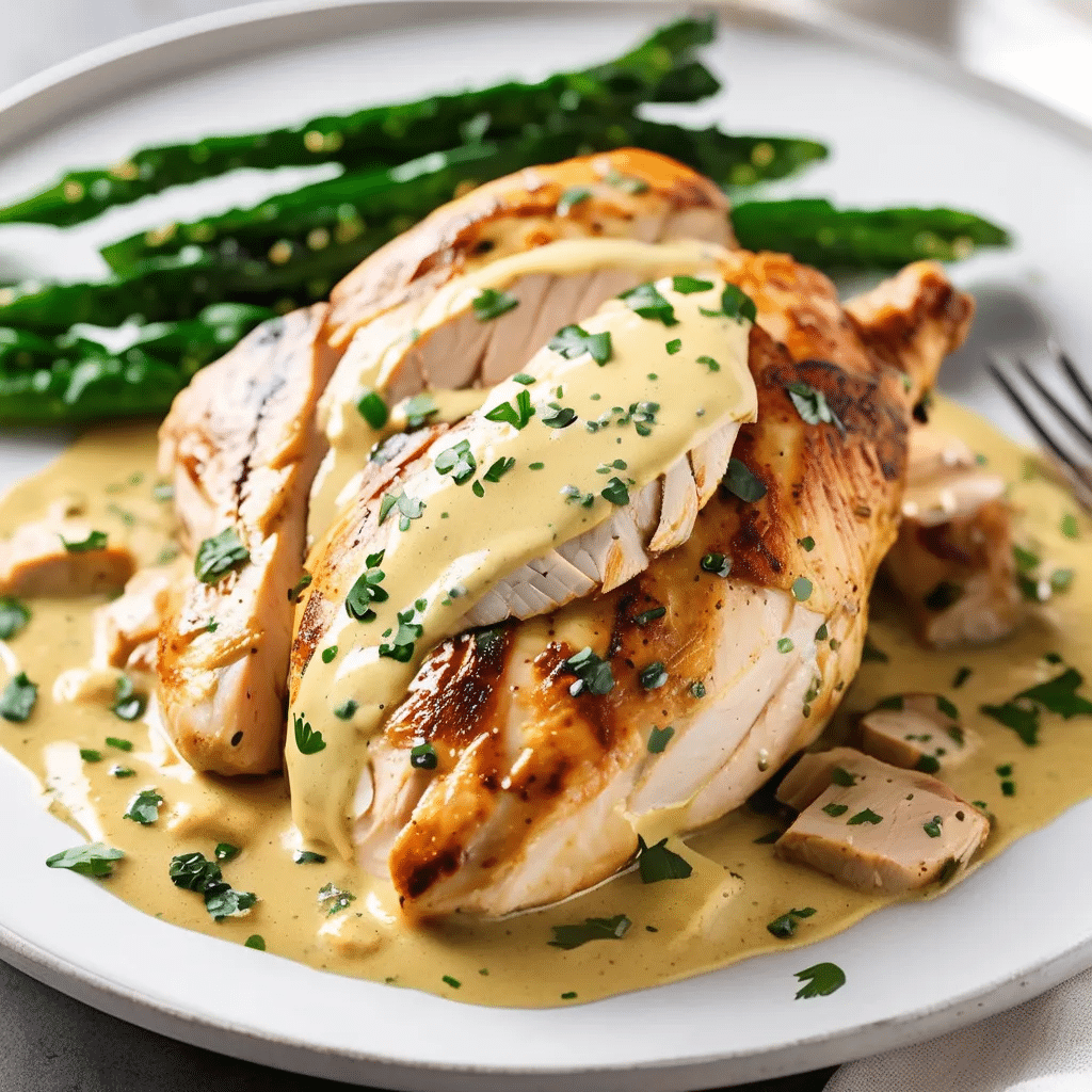 Chicken With Mustard Sauce - MarketGrow.com