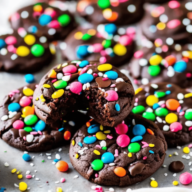 Chocolate Sprinkle Cookies - MarketGrow.com