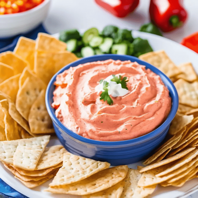Creamy Red Pepper Dip - MarketGrow.com