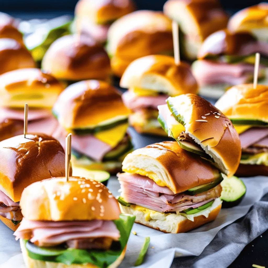 Hawaiian Sweet Roll Cubano Sliders - MarketGrow.com
