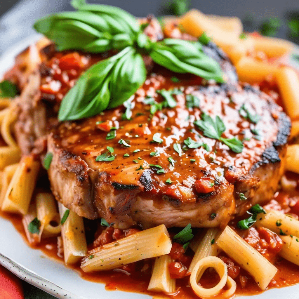 Italian-Style Pork Chops - MarketGrow.com