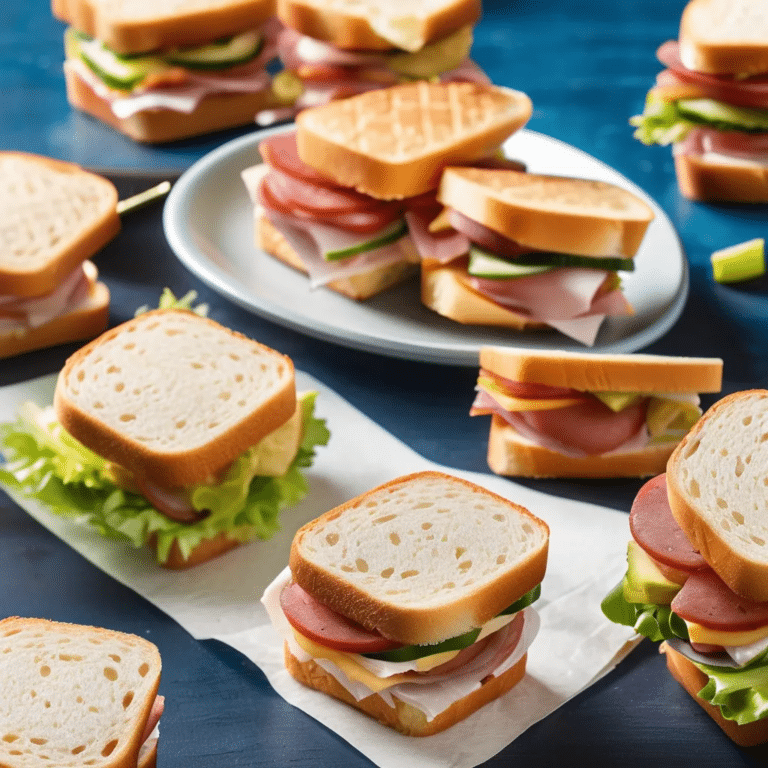 Mini Spam Sandwiches - MarketGrow.com