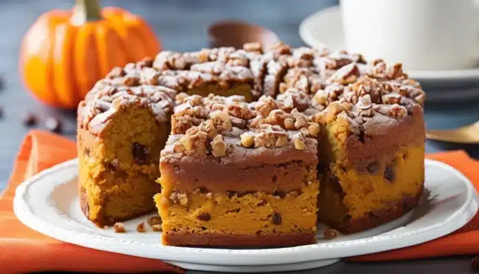 PUMPKIN SPICE COFFEE CAKE - MarketGrow.com