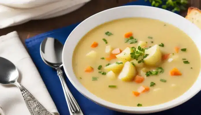ROASTED GARLIC POTATO SOUP - MarketGrow.com