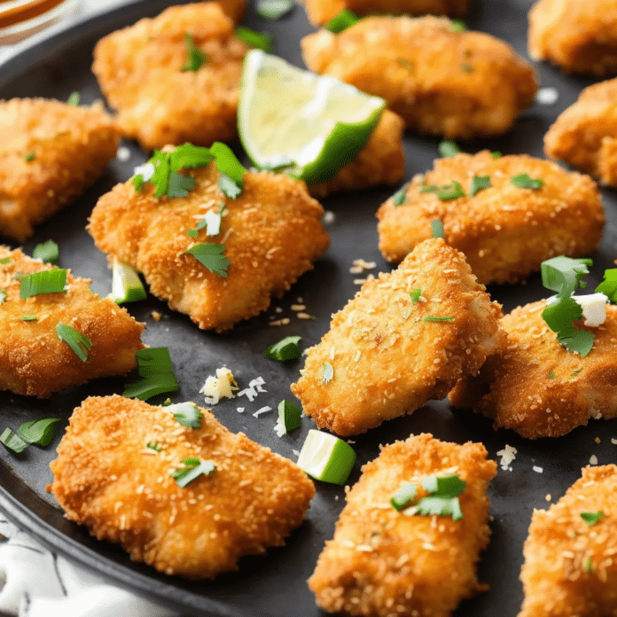 Zingy Baked Chicken Nuggets - MarketGrow.com