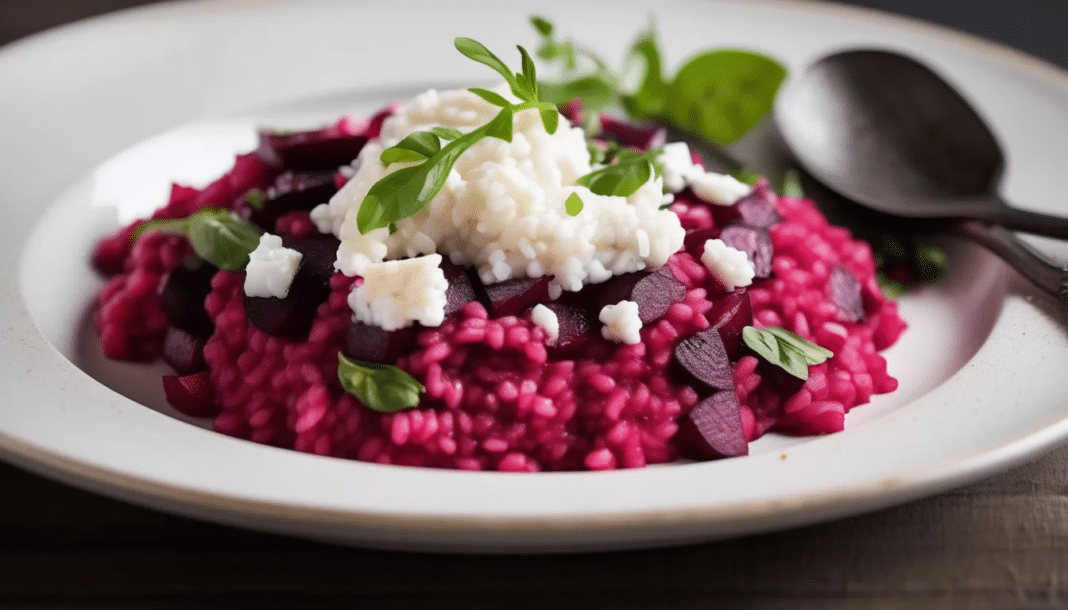 Beet Risotto - MarketGrow.com
