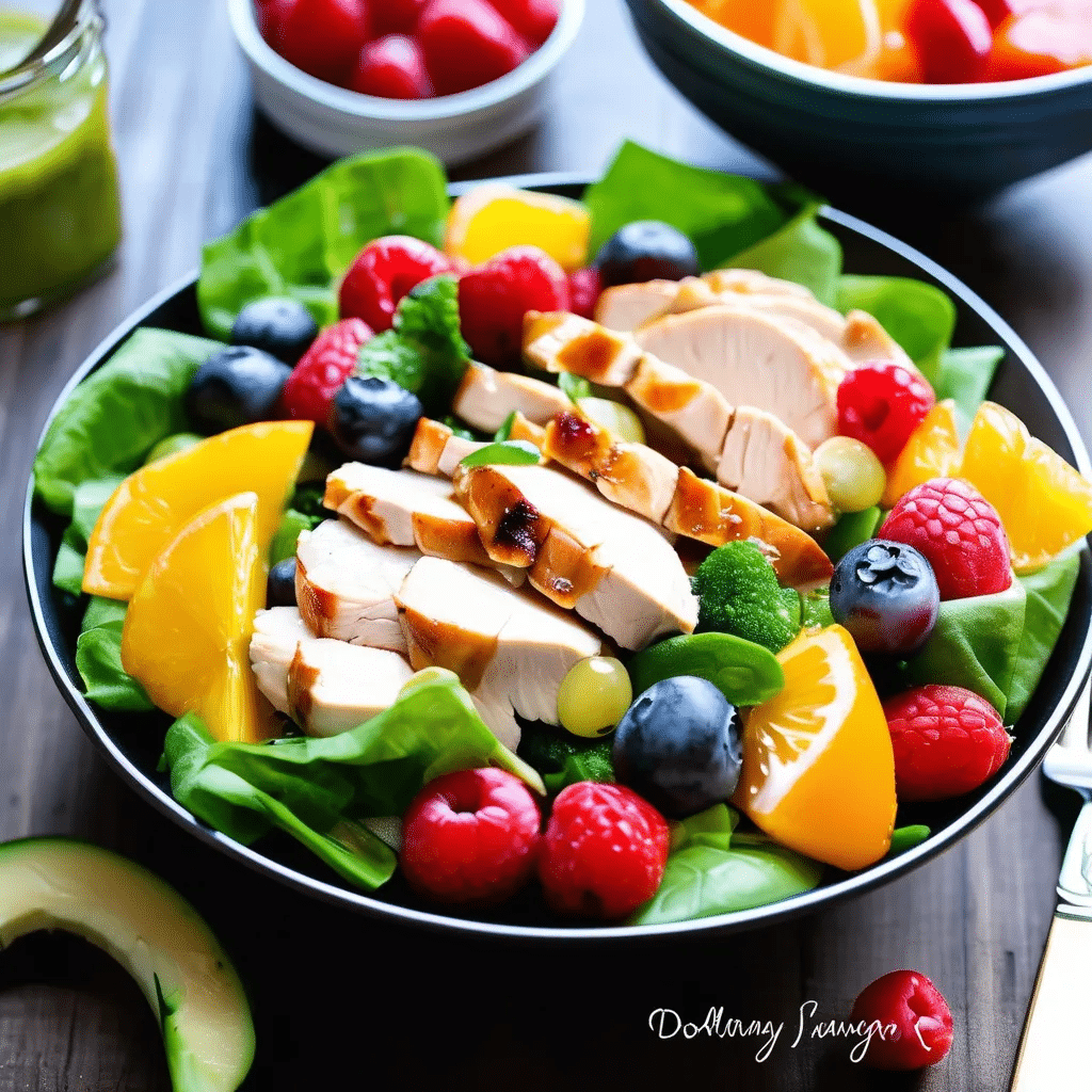Chicken Fruit Salad - MarketGrow.com