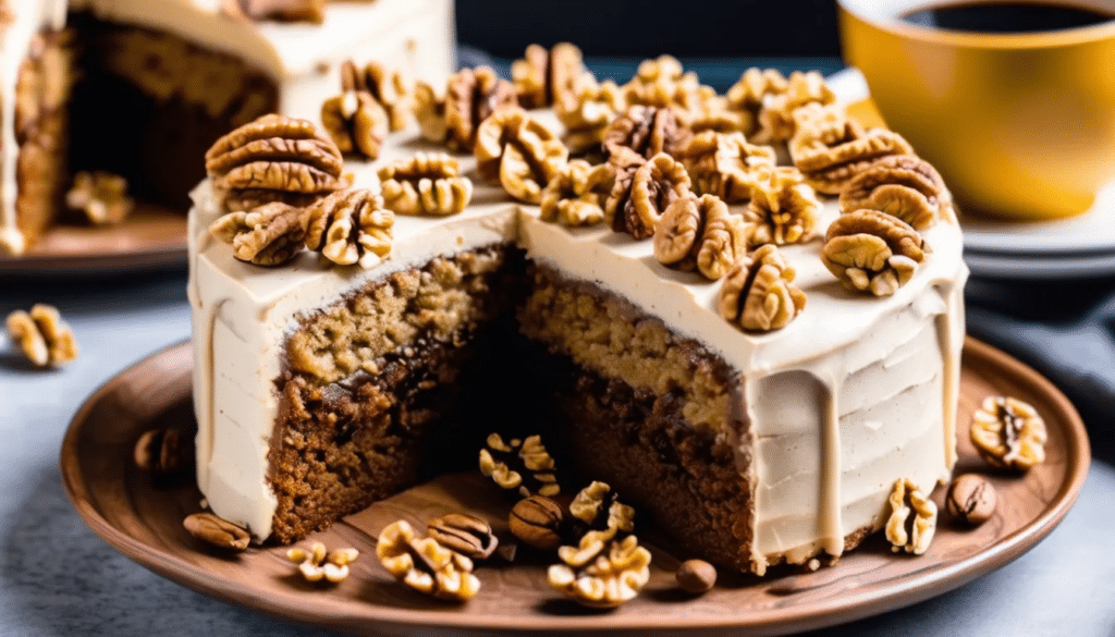 Coffee And Walnut Cake - MarketGrow.com