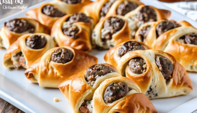 Sausage Crescent Rolls - MarketGrow.com