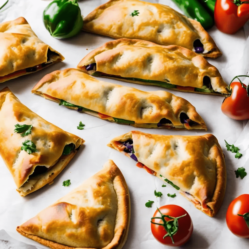 Vegetable Calzones - MarketGrow.com