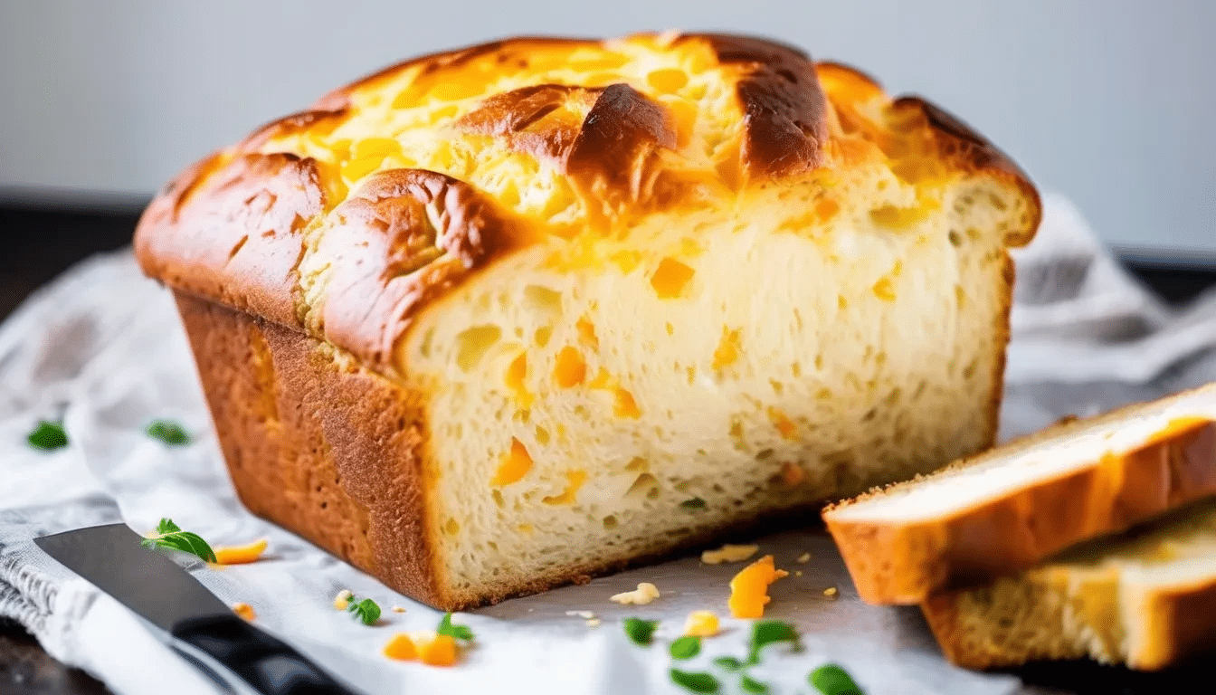 Cheddar Cheese Bread - MarketGrow.com