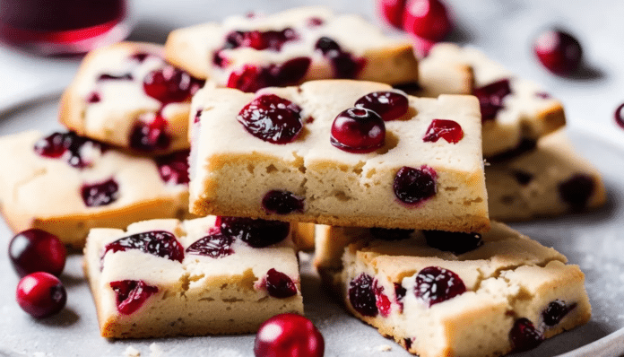 Cranberry Shortbread - MarketGrow.com