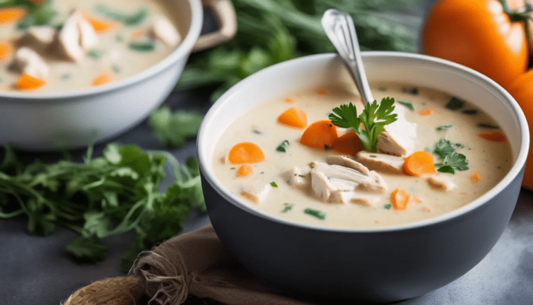 Creamy Chicken Soup - MarketGrow.com