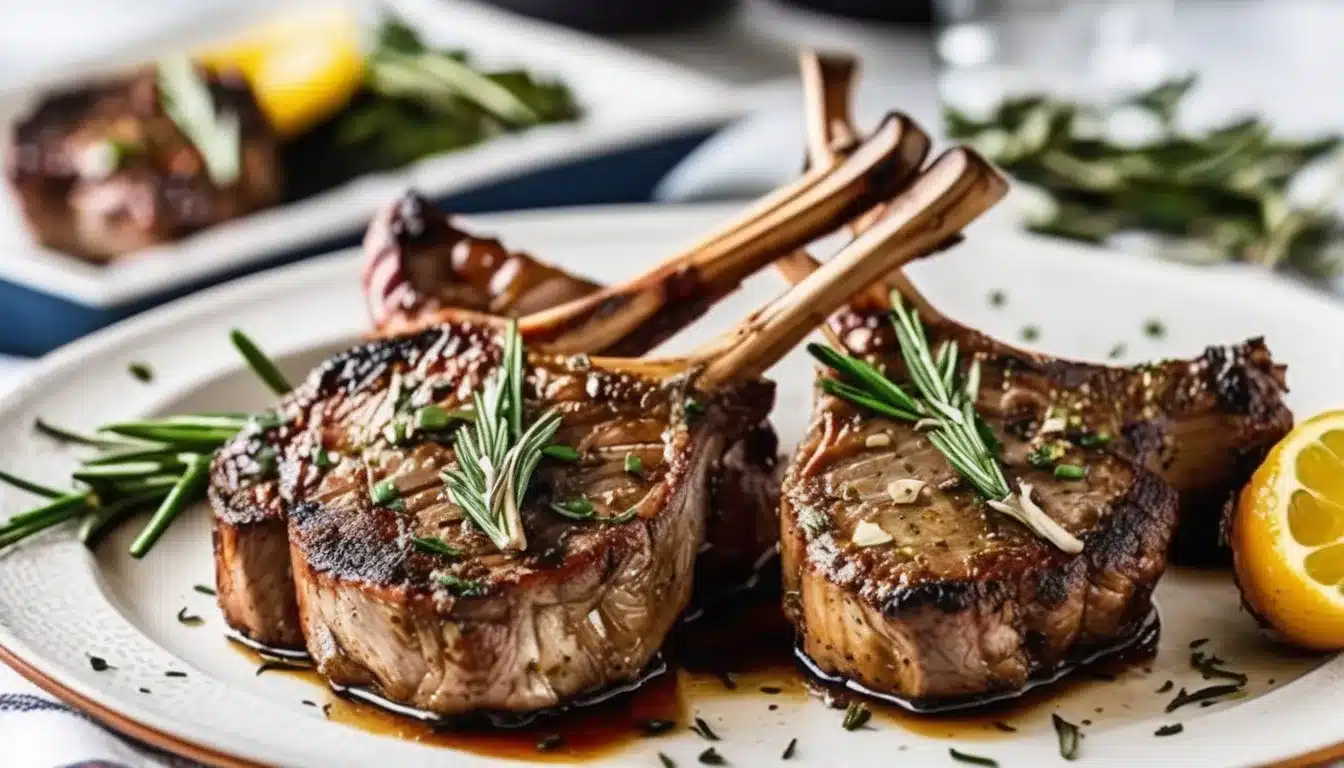Garlic Rosemary Lamb Chops - MarketGrow.com