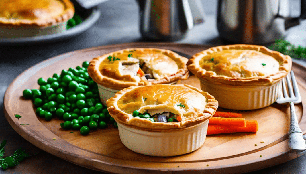 Individual Chicken Pot Pies - MarketGrow.com