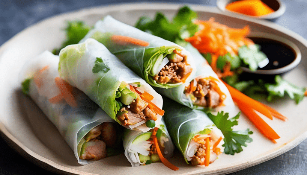 Pork Spring Rolls - MarketGrow.com