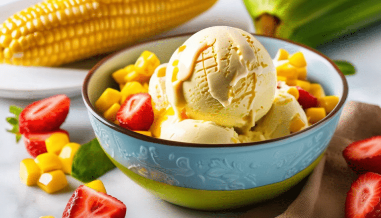 Sweet Corn Ice Cream - MarketGrow.com