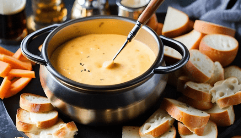 Beer Cheese Fondue - MarketGrow.com