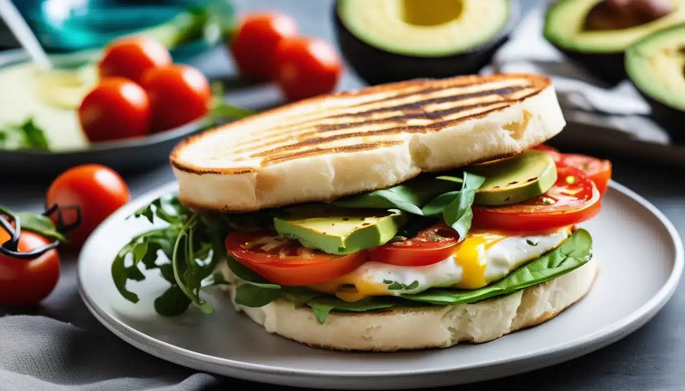 Halloumi Breakfast Sandwiches - MarketGrow.com