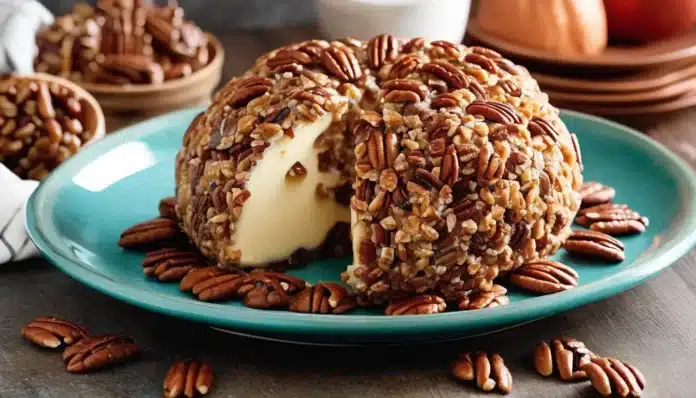 Pecan Pie Cheese Ball - MarketGrow.com