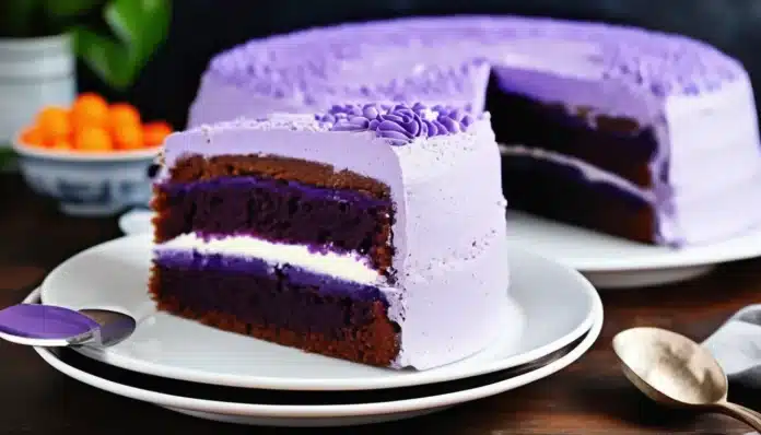 Ube-Macapuno Cake - MarketGrow.com