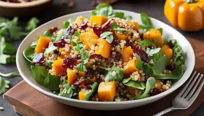 Butternut Squash Salad With Quinoa - MarketGrow.com