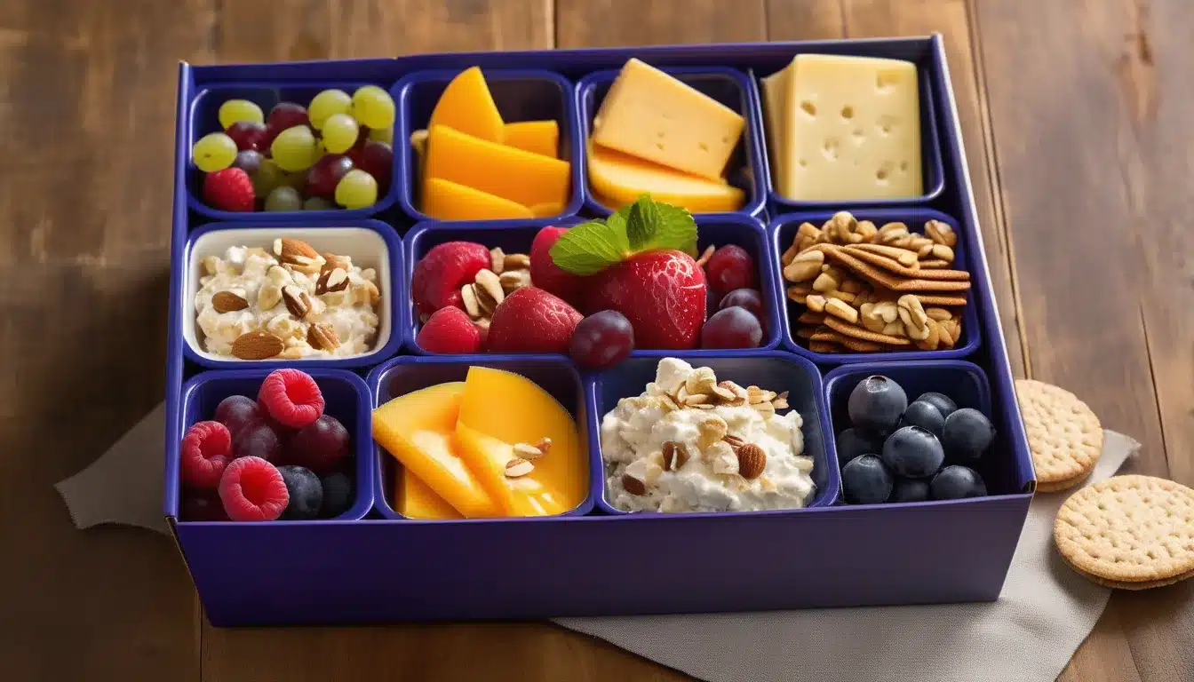 Cheese & Fruit Snack Box - MarketGrow.com