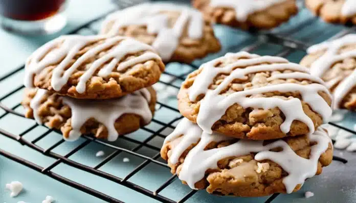 Iced Oatmeal Cookies - MarketGrow.com