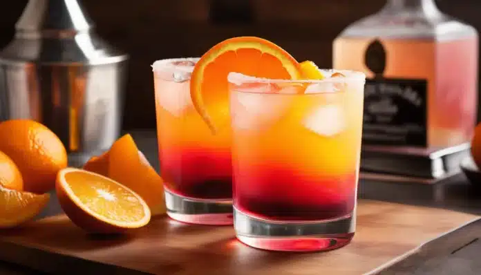 Tequila Sunrise Cocktail - MarketGrow.com