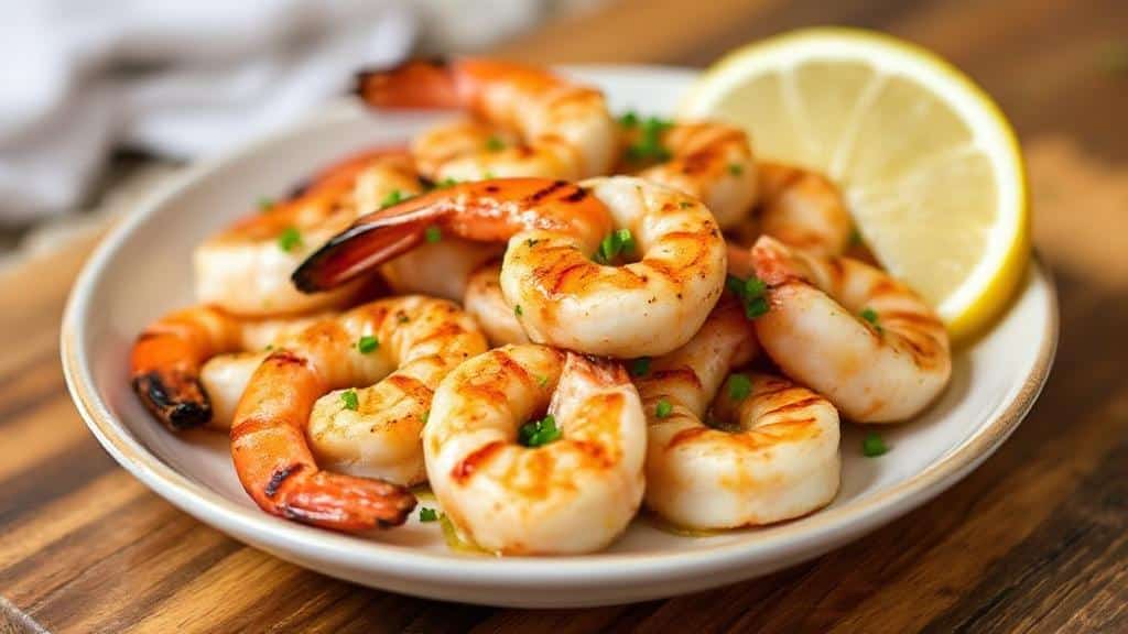 Grilled Garlic Butter Shrimp - MarketGrow.com