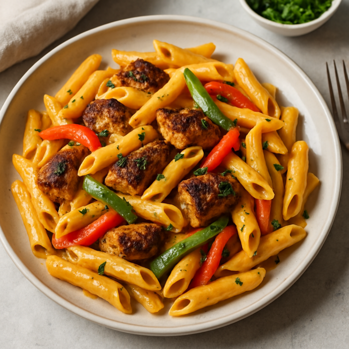 Rasta Pasta Recipe - MarketGrow.com